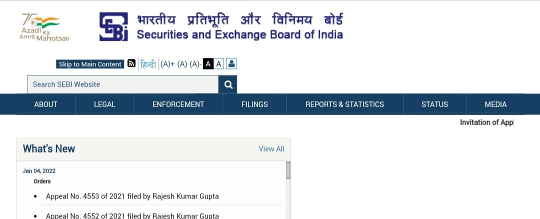 SEBI Assistant Manger Result 2022