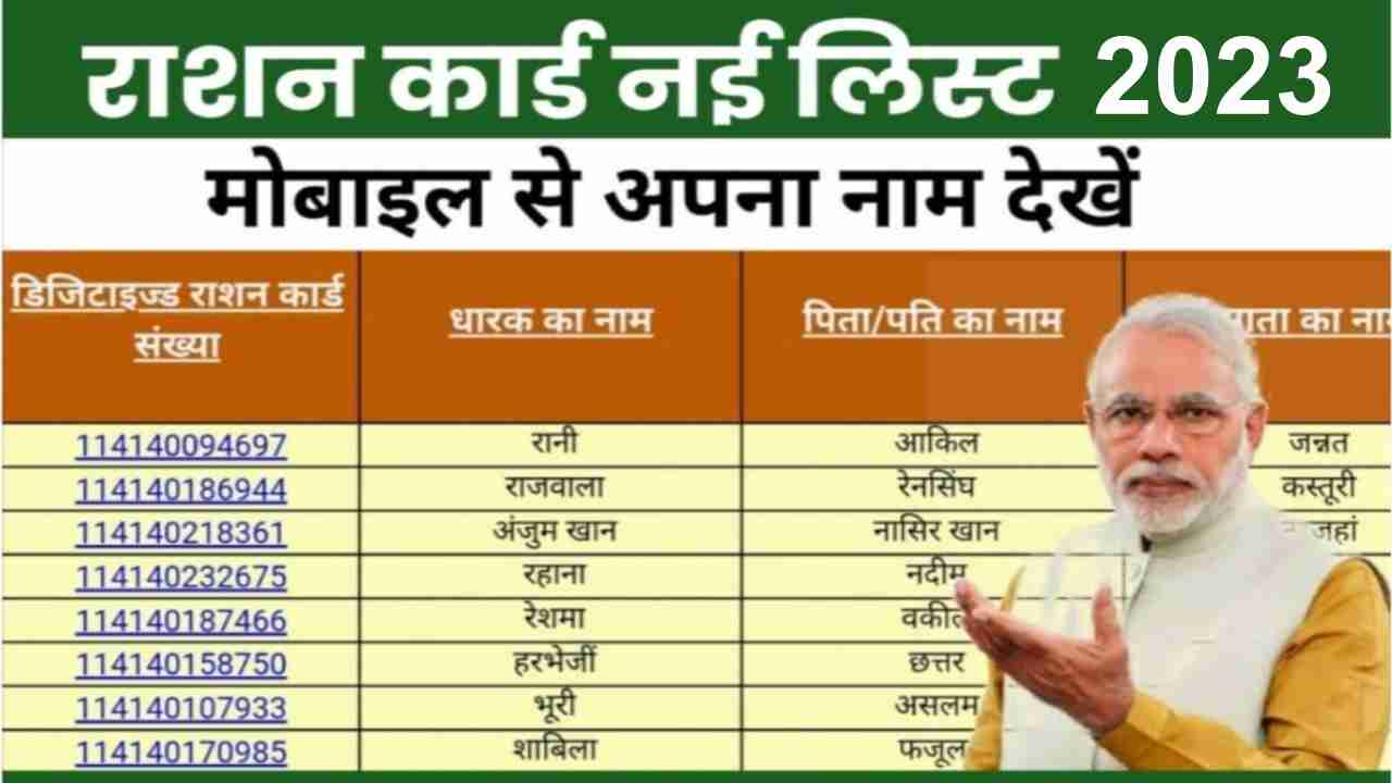 Rashan Card New List इन लोगों के राशन कार्ड की नई लिस्ट हुई जारी