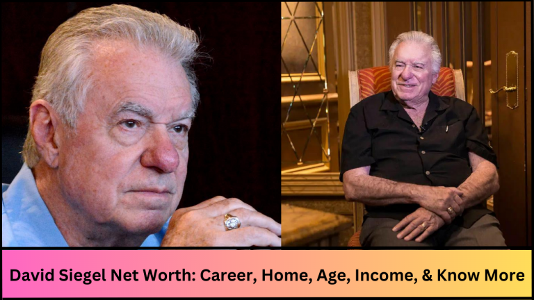 David Siegel Net Worth: Career, Home, Age, Income & Know More